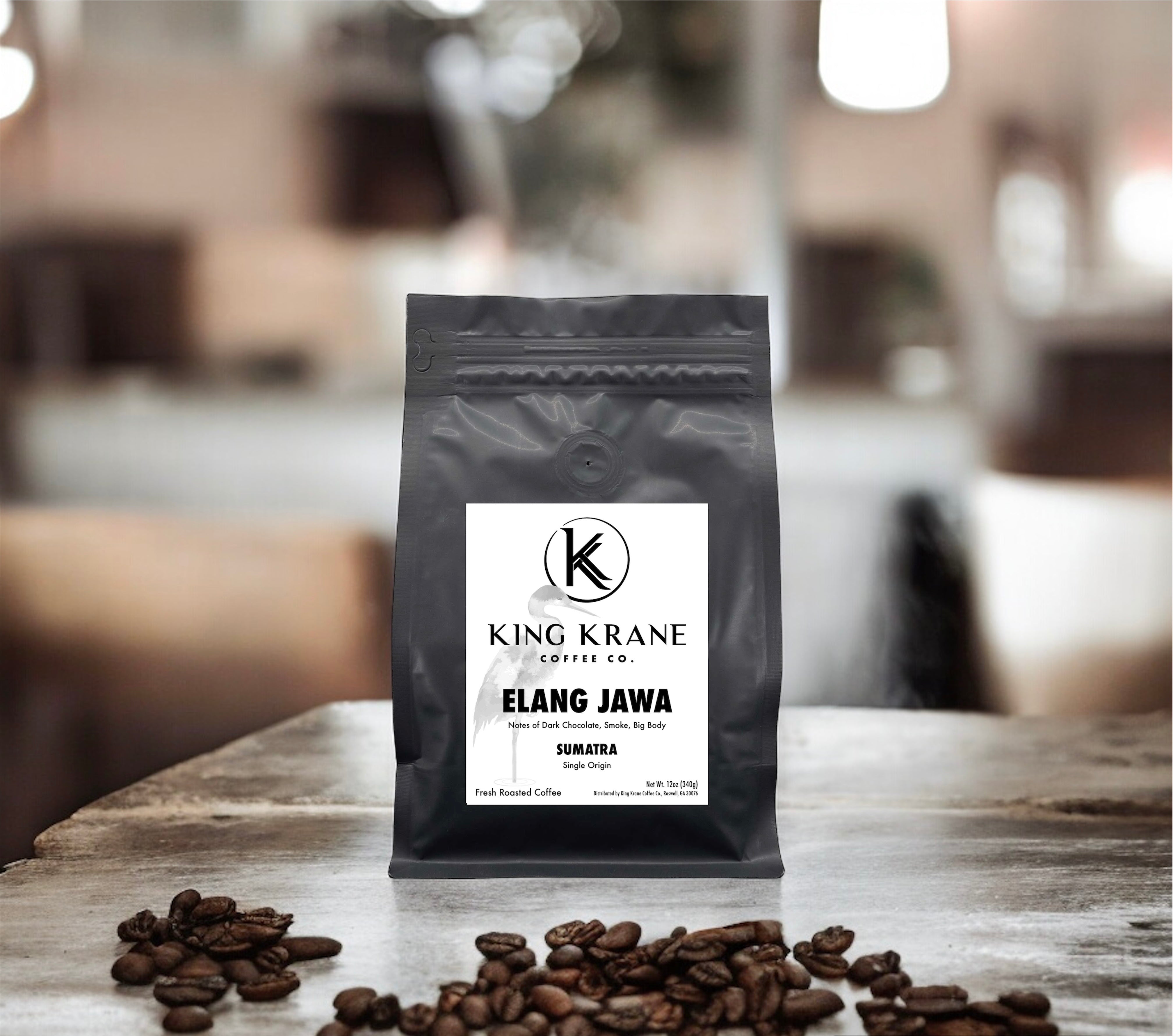 Sumatra Coffee - Dark Roast - Elang Jawa – King Krane Coffee Co.